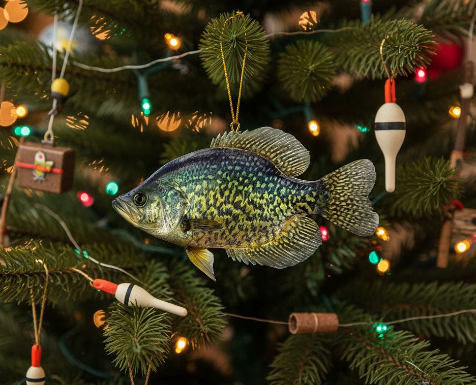Crappie Fish Ornament | Reelistic Replicas